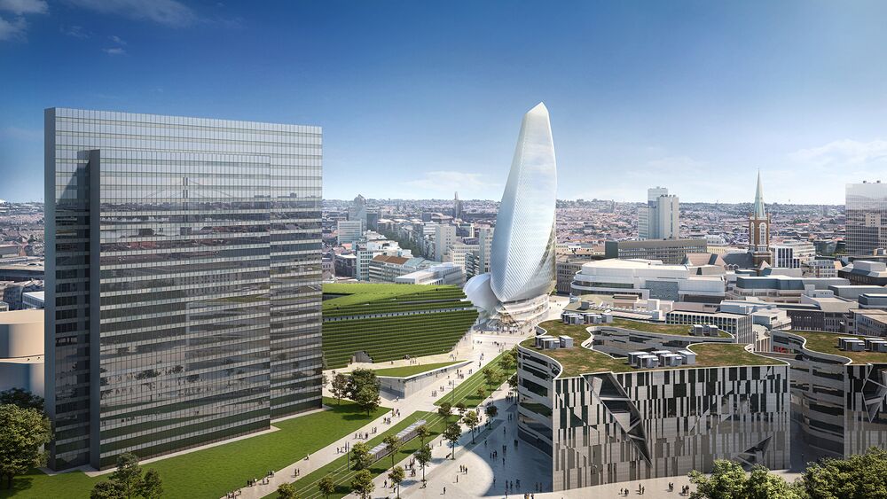 Santiago Calatrava and CENTRUM Gruppe plan a high-rise development on ...
